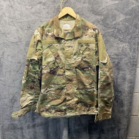 Jackets & Coats | Military Coat Army Combat Uniform Unisex S Long ...